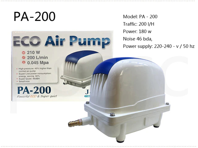 Jecod ECO Air Pump PA-200 – AquaForest Aquarium Studio